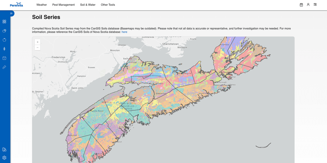 Soilsurvey – Perennia